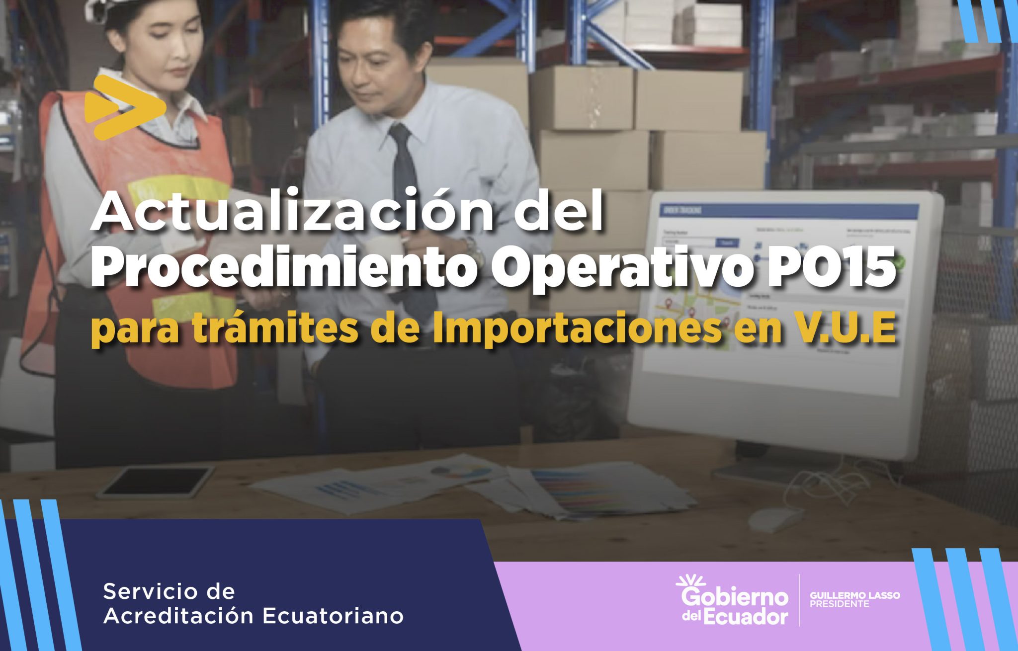 Actualización del procedimiento operativo PO15 para trámites de ...